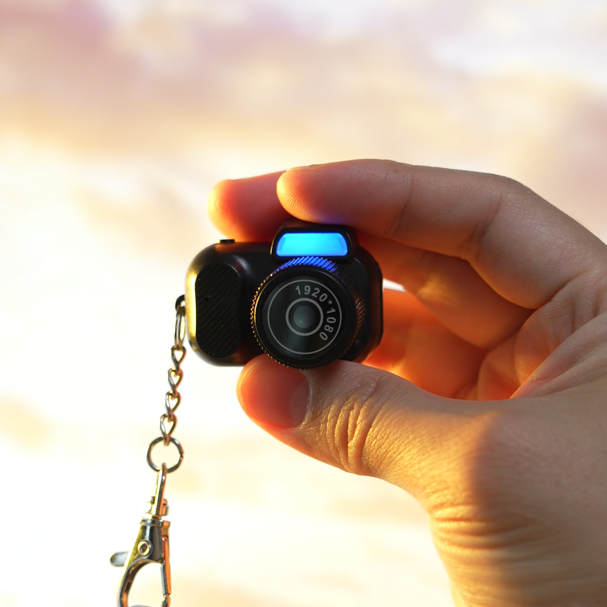 MiniSnaps Mini Camera Keychain - Smallest HD Camcorder for Video Recor ...